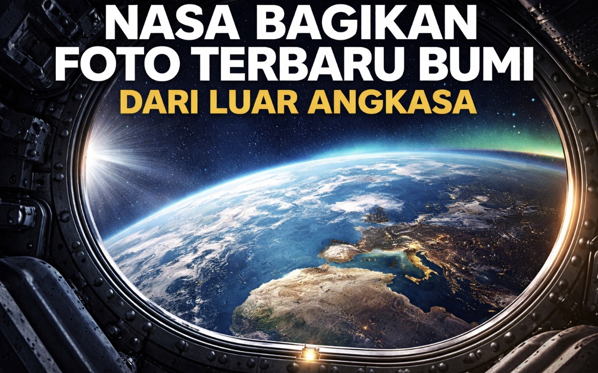 NASA Bagikan Foto Terbaru Bumi dari Luar Angkasa, Diambil Misi Artemis II