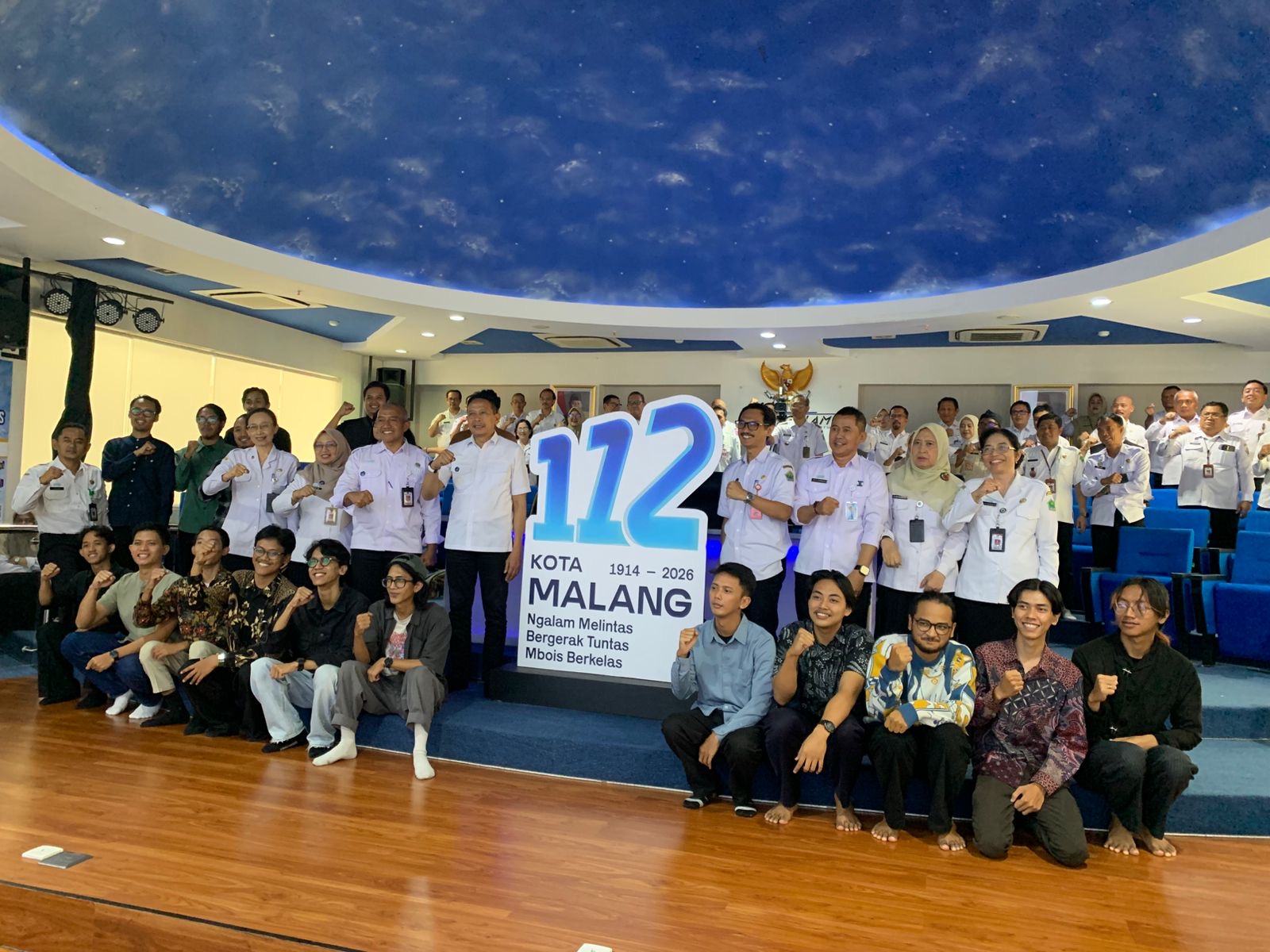 Wali Kota Wahyu Hidayat Resmikan Logo HUT ke-112 Kota Malang, Simbol ...