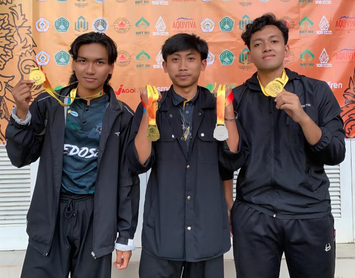 Trio Pesilat UIN Malang Borong Gelar Juara di Kediri